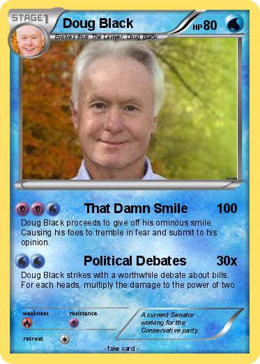 Pokémon Doug Black - That Damn Smile - My Pokemon Card