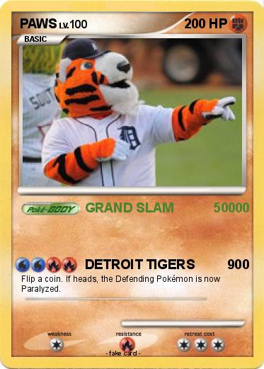Pokémon PAWS 10 10 - GRAND SLAM 50000 - My Pokemon Card
