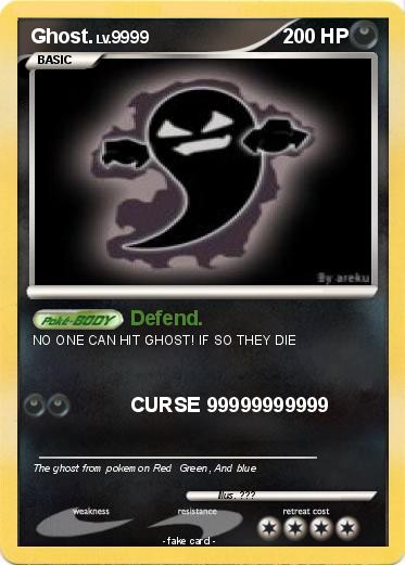 Pokémon Ghost 1227 1227 - Defend. - My Pokemon Card