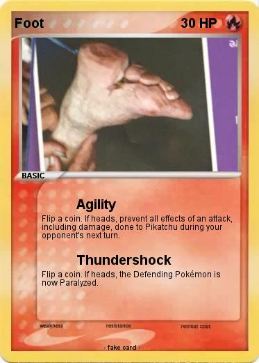 Pokémon Foot 212 212 - Agility - My Pokemon Card