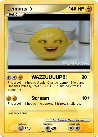 Pokémon Lemon 49 49 - WAZZUUUUP!!! - My Pokemon Card