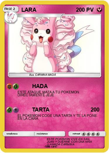 Pokémon LARA 178 178 - HADA - Mi carta pokémon