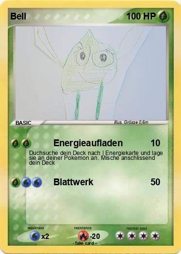 Pokémon Bell 115 115 - Energieaufladen - My Pokemon Card
