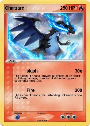 Pokémon Charzard 2 2hNM - slash - My Pokemon Card