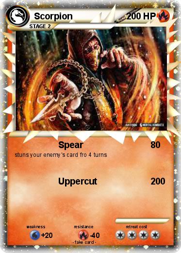 Pokémon Scorpion 966 966 - Spear - My Pokemon Card