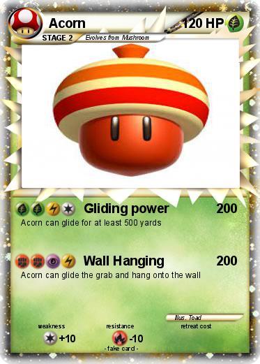Pokémon Acorn 22 22 - Gliding power - My Pokemon Card