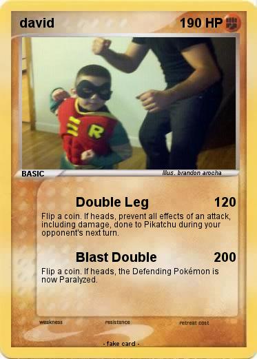 Pokémon david 1747 1747 - Double Leg - My Pokemon Card