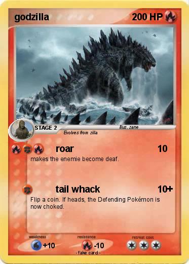 Pokémon godzilla 2613 2613 - roar - My Pokemon Card