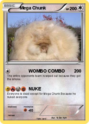 Pokémon Mega Chunk - WOMBO COMBO - My Pokemon Card