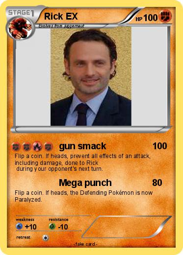 Pokémon Rick EX 2 2 - gun smack - My Pokemon Card
