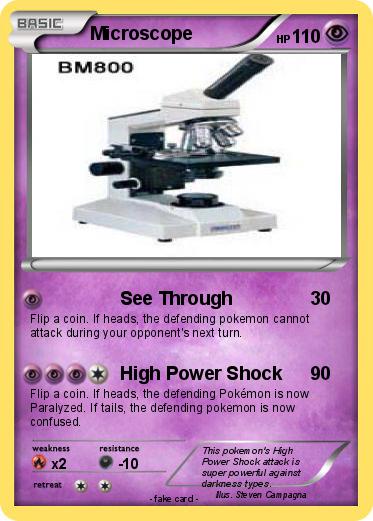 Pokémon Microscope 2 2 - See Through - My Pokemon Card