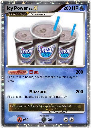 Pokémon Icy Power - Elsa - My Pokemon Card