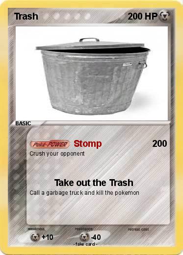 Pokémon Trash 115 115 - Stomp - My Pokemon Card