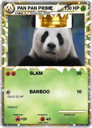 Pokémon PAN PAN PRIME - SLAM - My Pokemon Card
