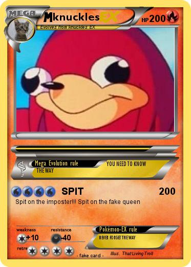 Pokémon knuckles 814 814 - SPIT - My Pokemon Card