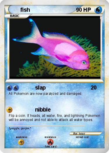 Pokémon fish 298 298 - slap - My Pokemon Card