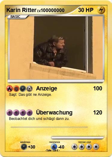 Pokémon Karin Ritter - Anzeige - My Pokemon Card