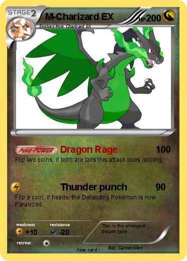 Pokémon M Charizard EX 671 671 - Dragon Rage - My Pokemon Card