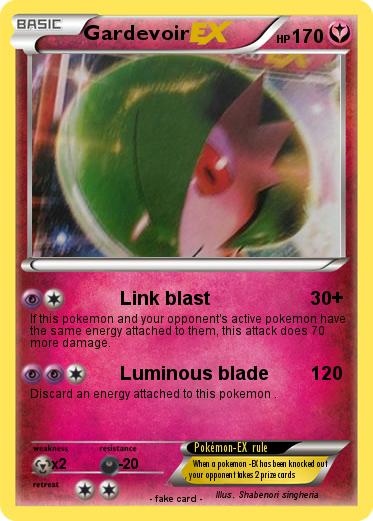 Pokémon Gardevoir 569 569 - Link blast - My Pokemon Card