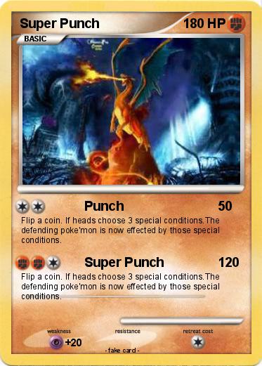 Pokémon Super Punch 6 6 - Punch - My Pokemon Card