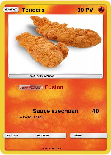 Pokémon Tenders - Fusion - Ma carte Pokémon