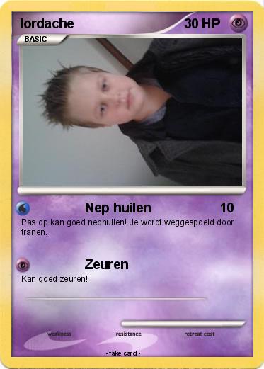 Pokémon Iordache - Nep huilen - My Pokemon Card