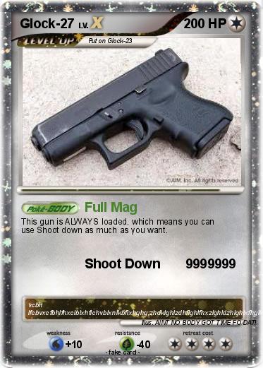 Pokémon Glock 27 27 - Full Mag - My Pokemon Card