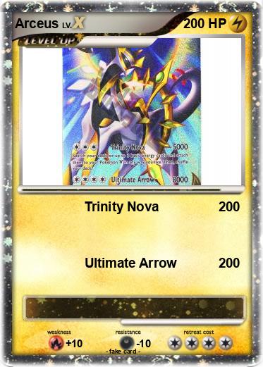Pokémon Arceus 11481 11481 - Trinity Nova - My Pokemon Card
