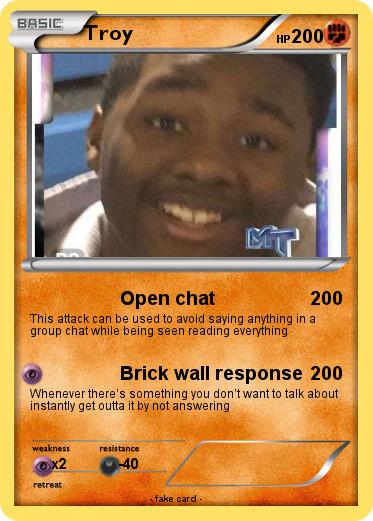 Pokémon Troy 159 159 - Open chat - My Pokemon Card
