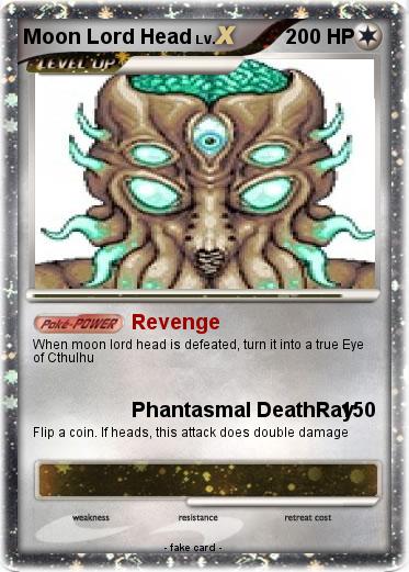 Pokémon Moon Lord Head - Revenge - My Pokemon Card