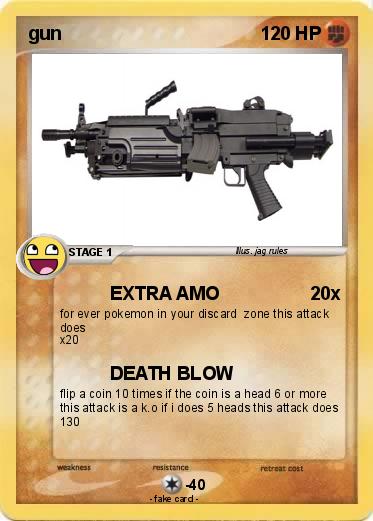Pokémon gun 228 228 - EXTRA AMO - My Pokemon Card