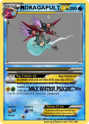 Pokémon DRAGAPULT 8 8 - MAX WATER PULSE - My Pokemon Card
