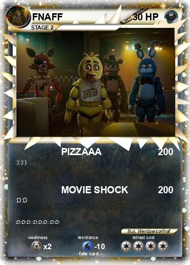 Pokémon FNAFF - PIZZAAA - My Pokemon Card