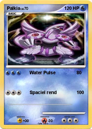 Pokémon Palkia 3638 3638 - Water Pulse - My Pokemon Card