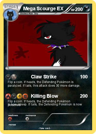 Pokémon Mega Scourge EX - Claw Strike - My Pokemon Card