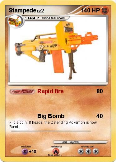 Pokémon Stampede - Rapid fire - My Pokemon Card