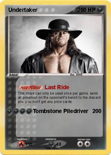 Pokémon Undertaker 898 898 - Last Ride - My Pokemon Card