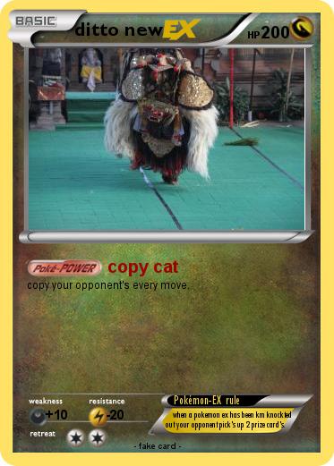 Pokémon ditto new - copy cat - My Pokemon Card