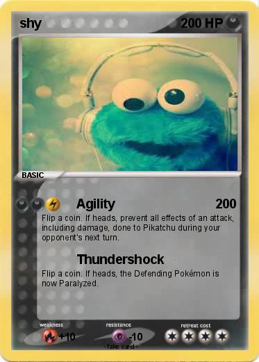 Pokémon shy 412 412 - Agility - My Pokemon Card