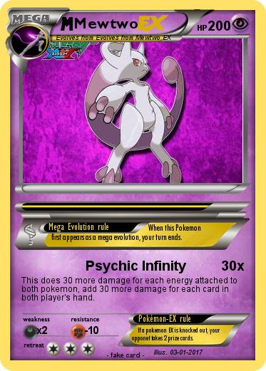 Pokémon Mewtwo 8509 8509 - Psychic Infinity - My Pokemon Card