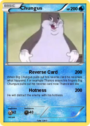 Pokémon Chungus 85 85 - Reverse Card - My Pokemon Card
