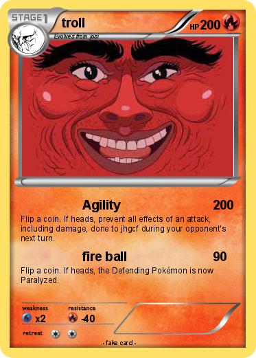 Pokémon troll 3504 3504 - Agility - My Pokemon Card