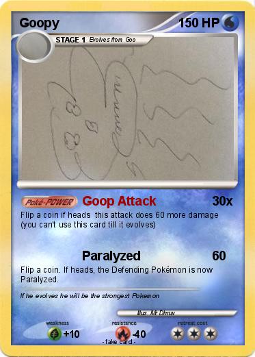 Pokémon Goopy 4 4 - Goop Attack - My Pokemon Card