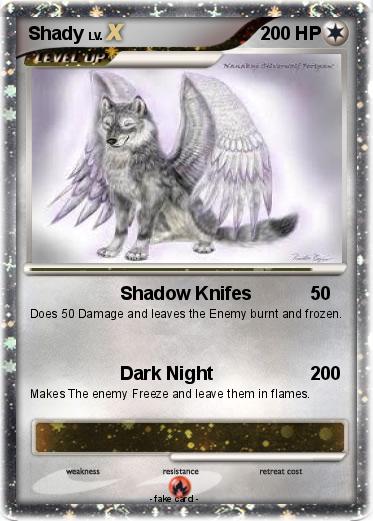 Pokémon Shady 27 27 - Shadow Knifes - My Pokemon Card