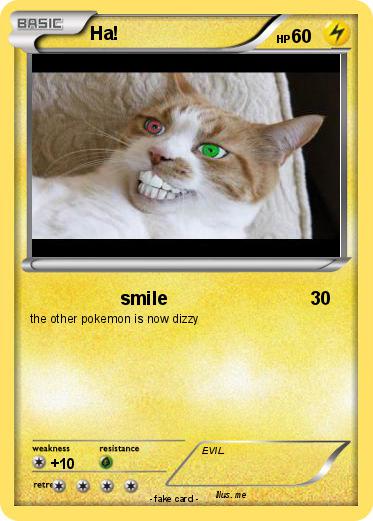 Pokémon Ha 97 97 - smile - My Pokemon Card