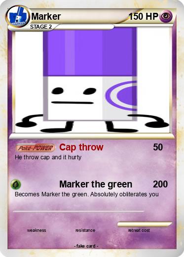 Pokémon Marker 22 22 - Cap throw - My Pokemon Card