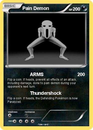 Pokémon Pain Demon - ARMS - My Pokemon Card