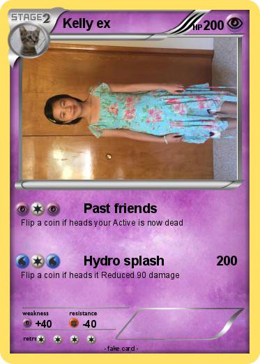 Pokémon Kelly ex 1 1 - Past friends - My Pokemon Card