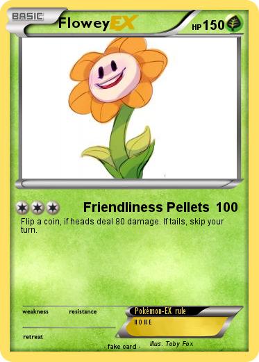 Pokémon Flowey 401 401 - Friendliness Pellets - My Pokemon Card