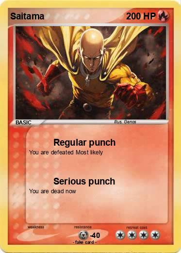 Pokémon Saitama 327 327 - Regular punch - My Pokemon Card